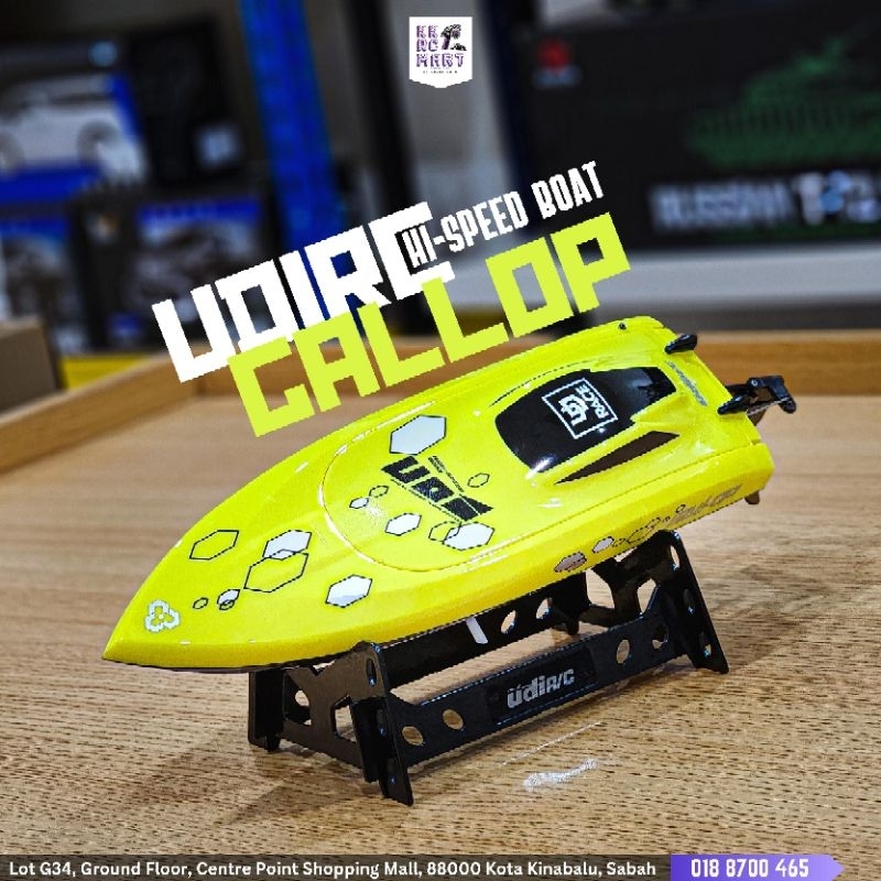 UDI008 | Gallop 2.4Ghz Hi-Speed RC Boat25kmh | Watercooled system Self ...