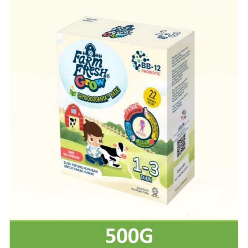 Farm Fresh Grow 30g SACHETs Pack Susu Rumusan Tepung Grow/pack powder ...
