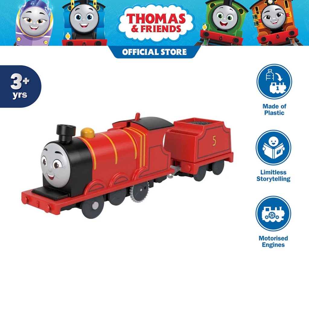 Thomas & Friends Motorized James Engine HDY70 | Shopee Malaysia