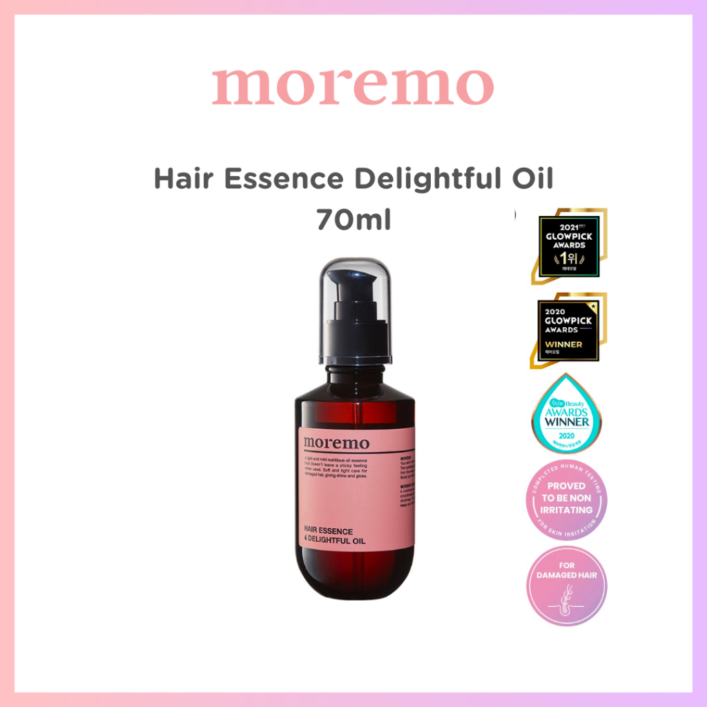 [READY STOCK] Moremo Hair Essence Delightful Oil 70ml | Shopee Malaysia
