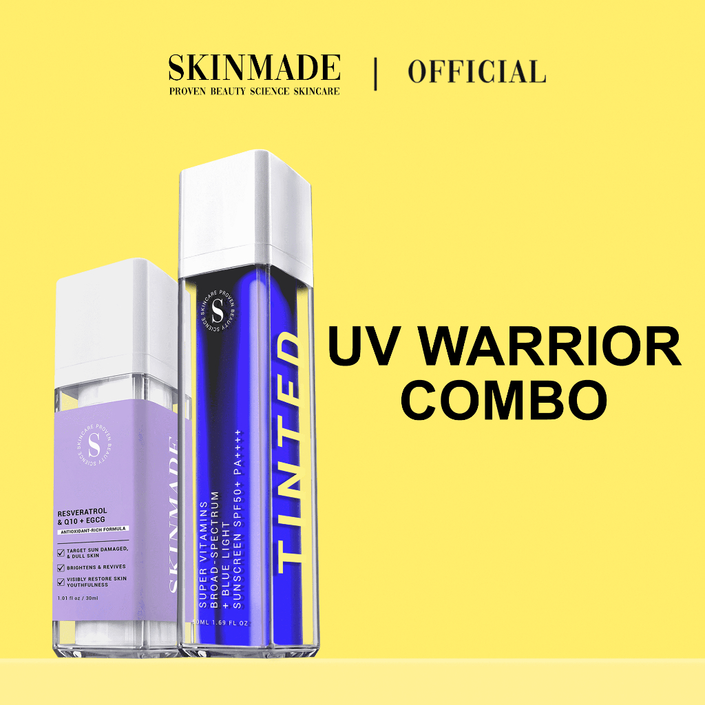 SKINMADE UV Warrior Combo - Super Vitamins Broad-Spectrum + Blue Light ...