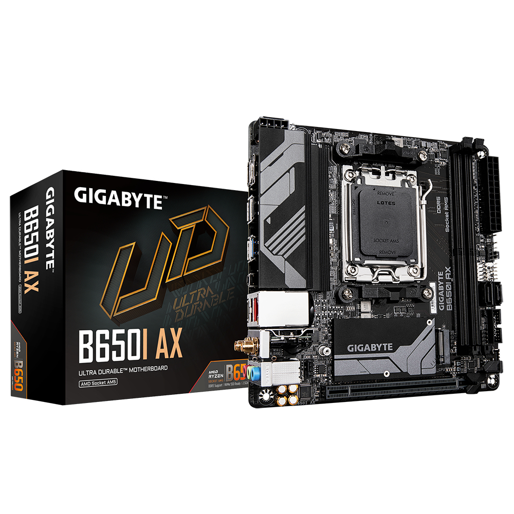 Gigabyte B650i Ax Mitx Amd Motherboard Amd Am5 Shopee Malaysia