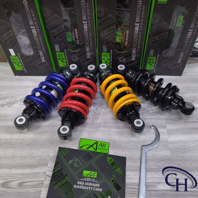 AJI RACING/ADJUSTABLE/MONOSHOCK/💯 ORIGINAL 🔥/Y16ZR/Y15ZR/LC135/RS150R ...