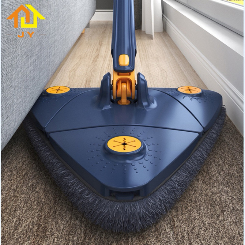 Squeeze Triangle Mops Rotatable Self Twist Mop Hands Free Flat Mop ...