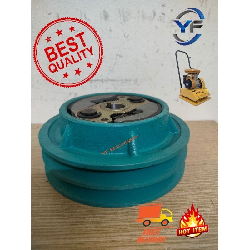 READY STOCK PLATE COMPACTOR CLUTCH PULLEY 19MM & 20MM (HIGHT QUALITY ...
