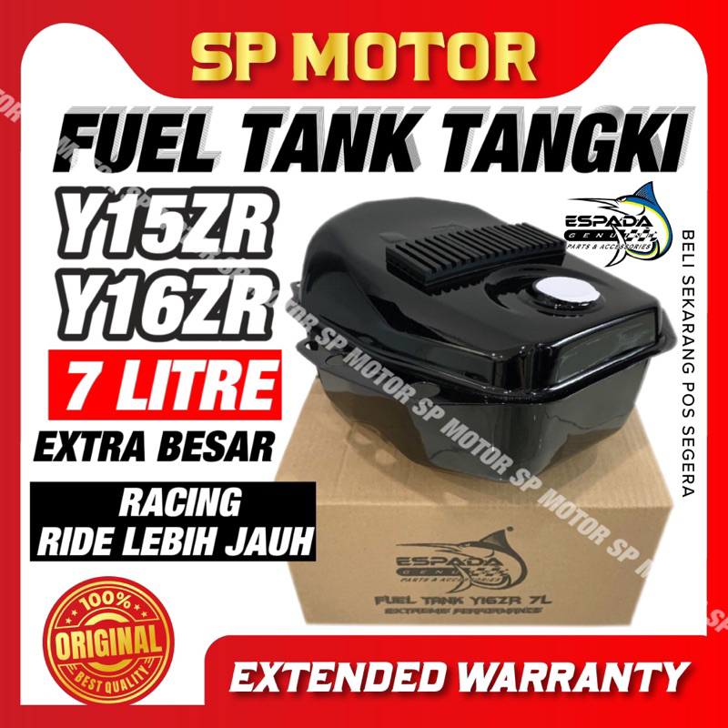 YAMAHA Y16 Y16ZR Y15 Y15ZR FUEL TANK 7 Liter ESPADA 100% ORIGINAL ...