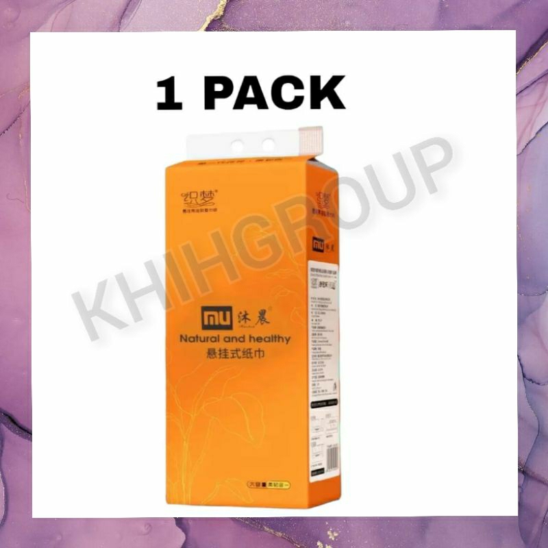 Semua Murah2: 1 Peket Oren Tissue 1280helaian, Tissue Bamboo 300sheets ...