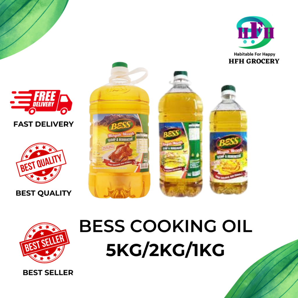 🔥Bess Cooking Oil (5KG/2KG/1KG)🔥 | Shopee Malaysia
