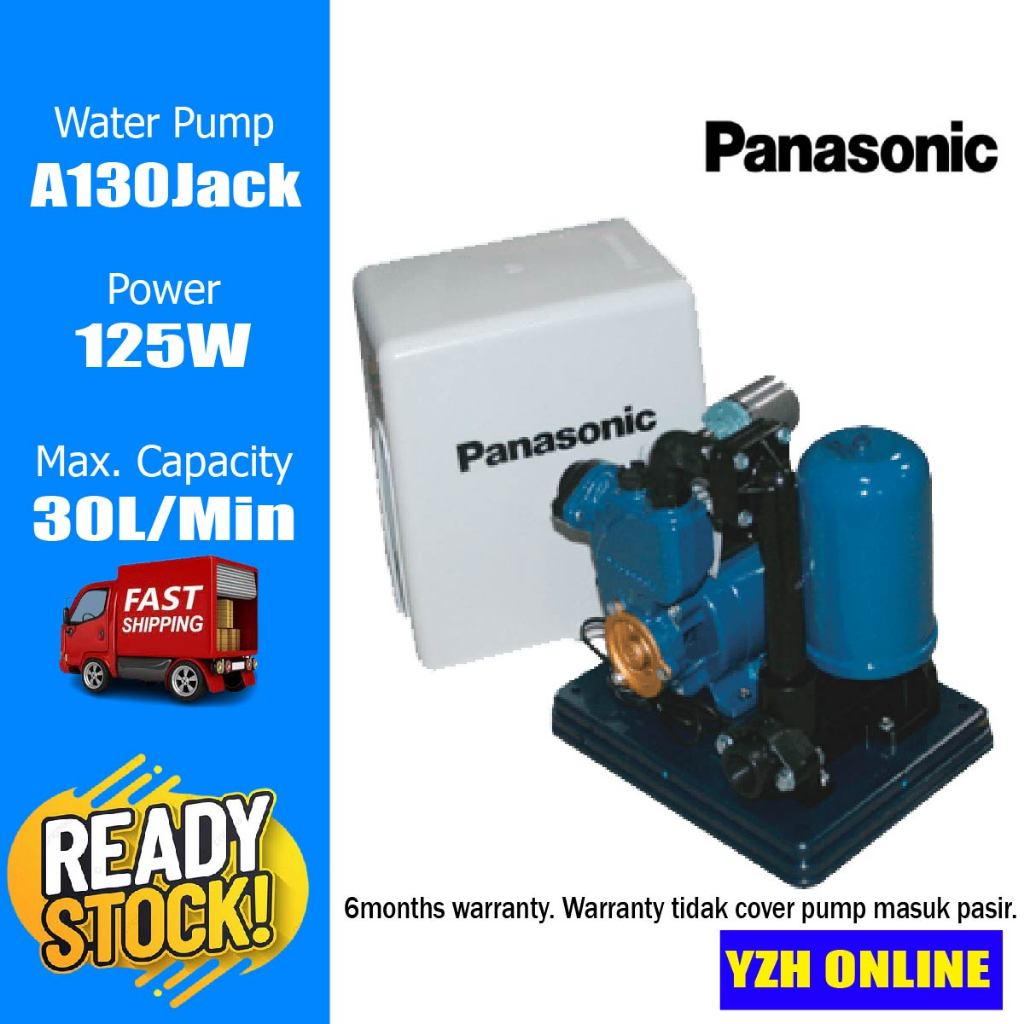 Panasonic Water Pump A130Jack / Pump air Panasonic / Automatic pump Pam ...