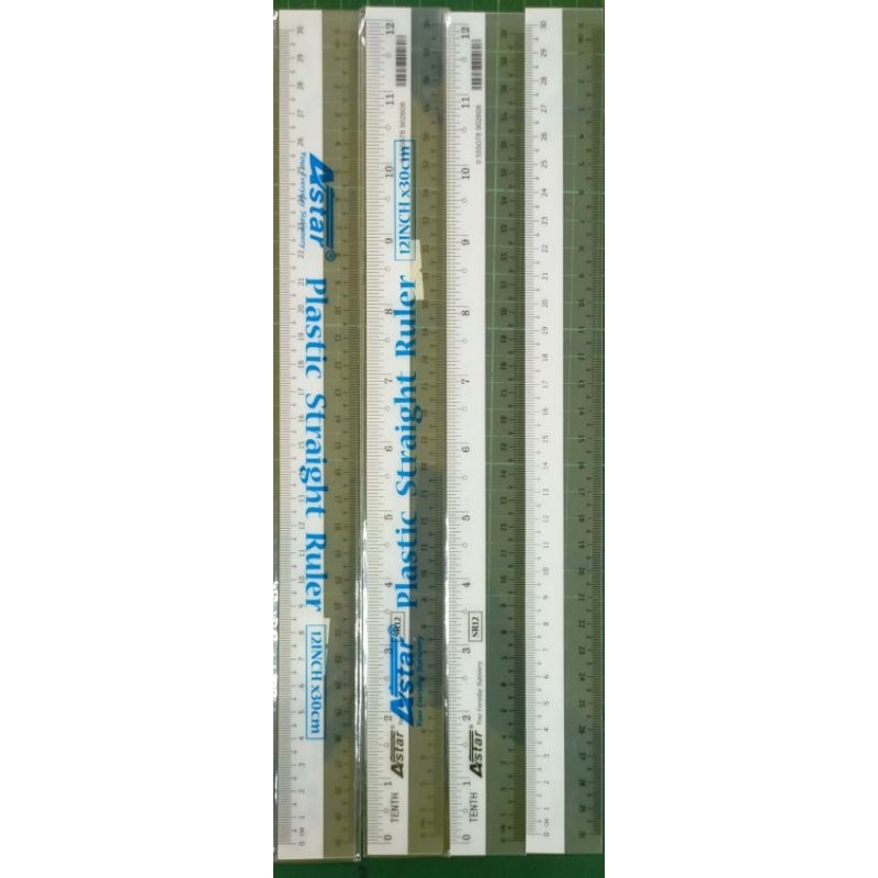 Plastic Straight Ruler 30cm | Shopee Malaysia