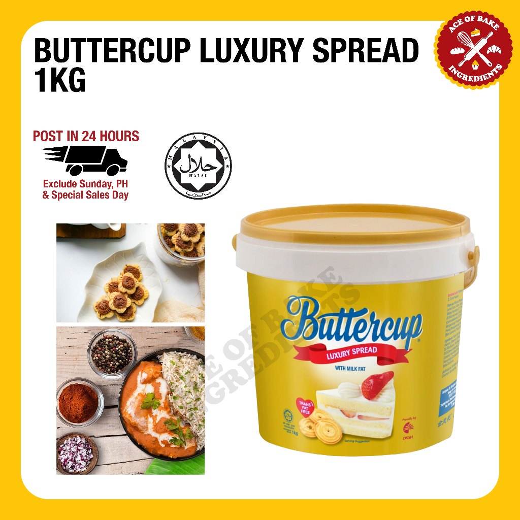 Buttercup® Luxury Spread 1kg | Shopee Malaysia