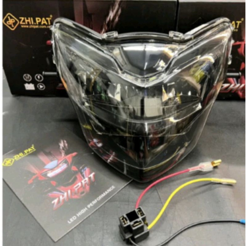YAMAHA LC135 V2 V4 V7 ZHIPAT LED HEAD LAMP LAMPU DEPAN FRONT LIGHT | Shopee Malaysia