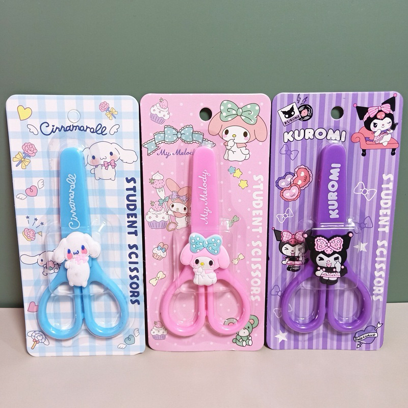 ZD-866 Sanrio kuromi melody cinnamoroll scissors paper cutting student ...