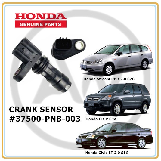 Original Honda Stream 2.0 RN3 S7C Civic ET 2.0 S5G CR-V CRV S9A Crankshaft Crank Shaft Sensor ...