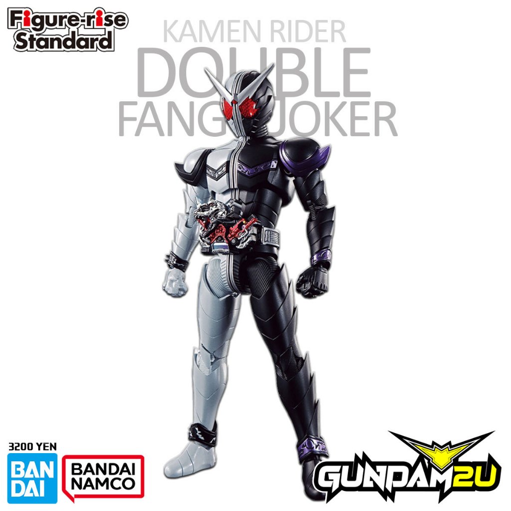BANDAI FRS Kamen Rider Double Fang Joker W - Figure-rise Standard ...