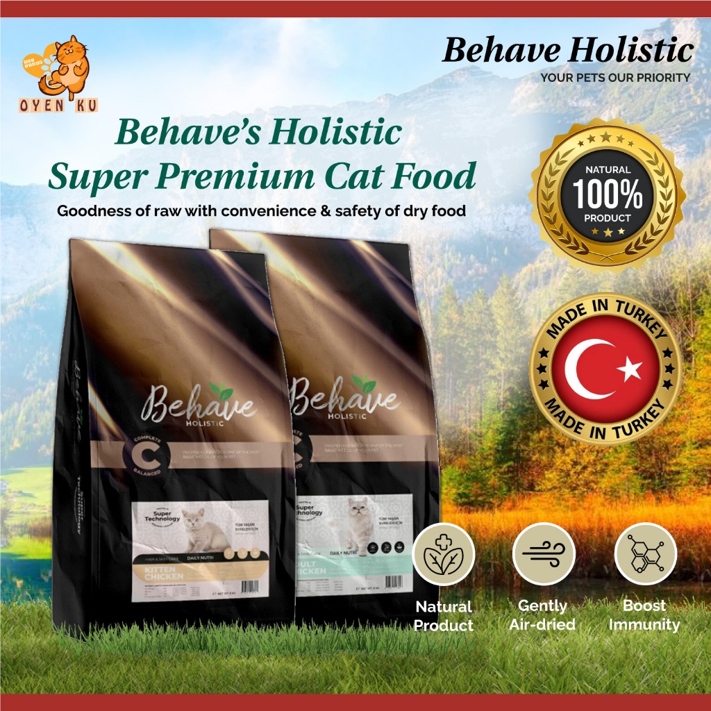 Behave Makanan Kucing Ayam 8kg / Cat Food 8kg | Shopee Malaysia