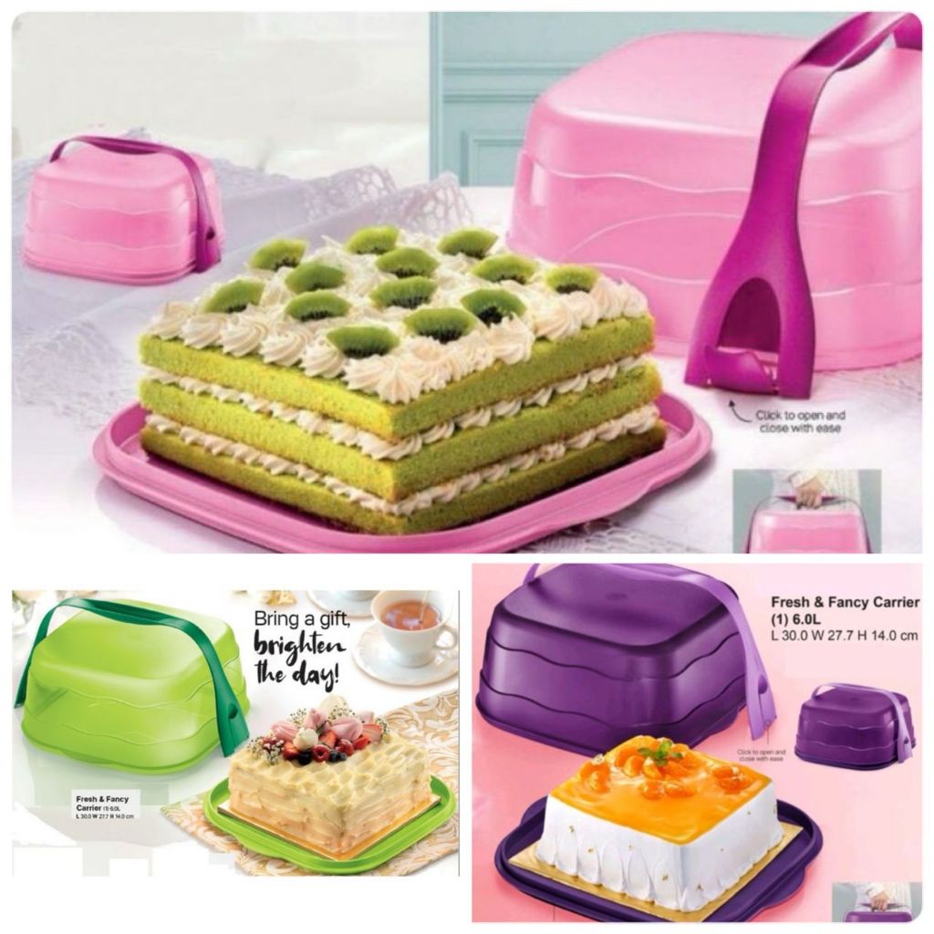 2019 Cake Taker Tupperware /Tupperware Fresh & Fancy Carrier/Expression ...