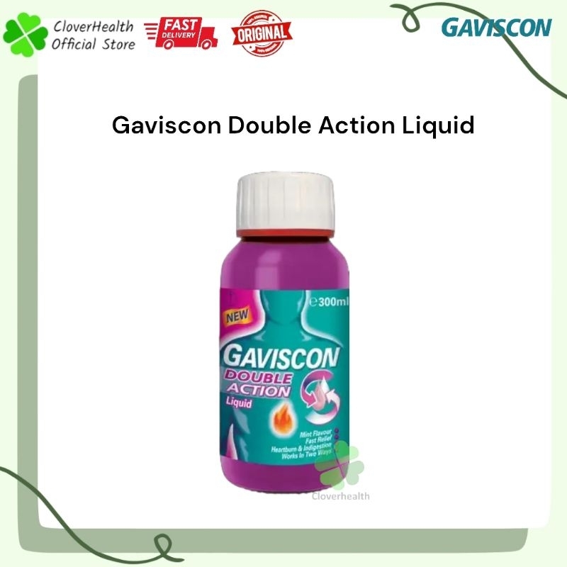 Gaviscon Double Action Liquid 150ml [E: 12/2026] | Shopee Malaysia