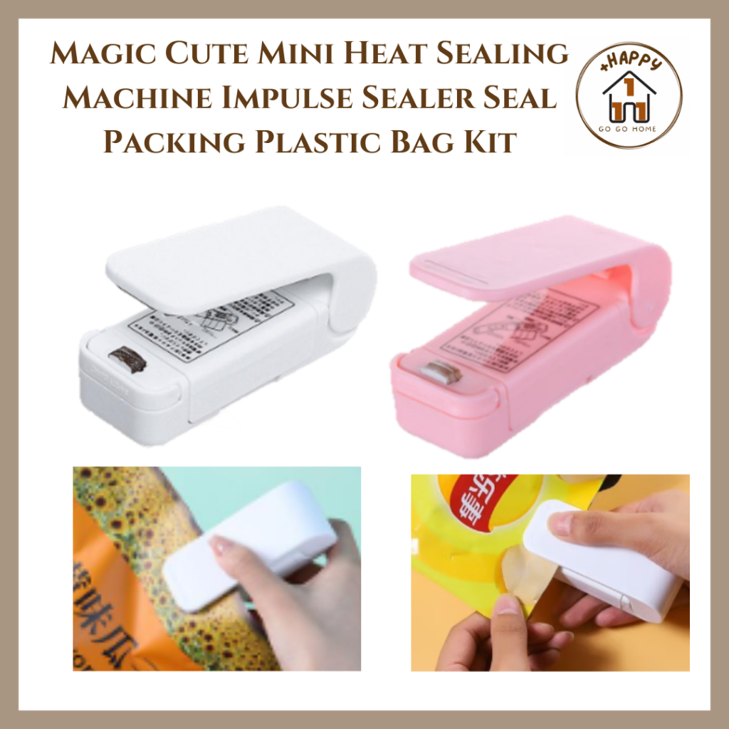 [MY Seller]Magic Portable Mini Heat Sealing Machine Impulse Plastic ...