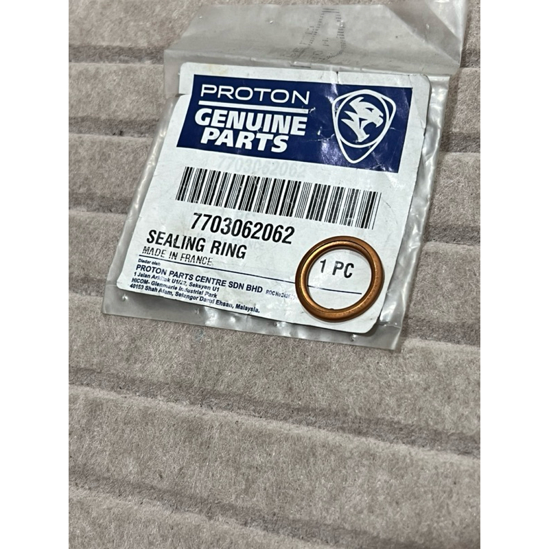 Original Proton Savvy Waja Engine Oil Sump Washer-7703062062 | Shopee ...