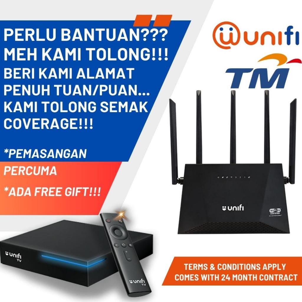 UNIFI Home Fibre High Speed Internet - Free Modem & Router (Free ...