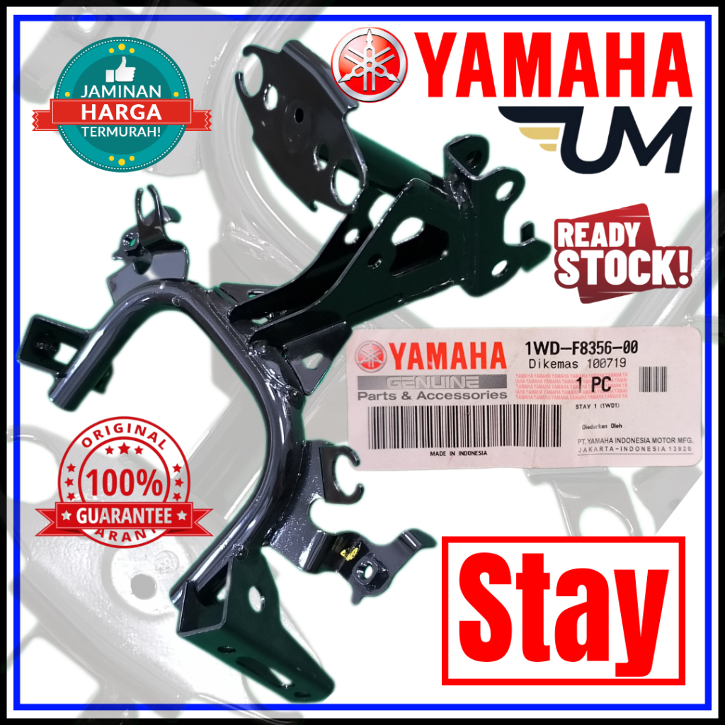 YAMAHA 100% ORIGINAL STAY 1 HEADLIGHT R25 BRACKET BREKET LAMPU LIGHT ...