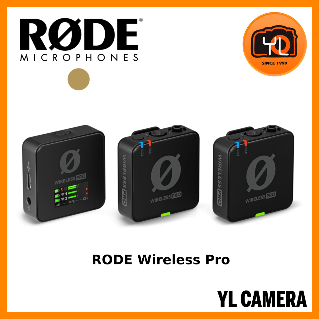 RODE Wireless PRO 2-Person Clip-On Wireless Microphone System/Recorder ...