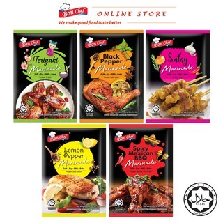 COMBO 5 PACKS Bon Chef Marinade 40g | Shopee Malaysia