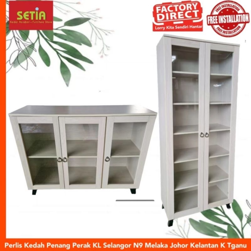 Setia-Show Cabinet(Ready Stock/Almari Buku/Display Cabinet | Shopee ...