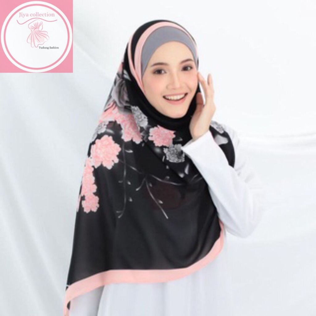 MC Printed shawl Chiffon inner hermes | Hijab | Tudung bawal | Tudung ...