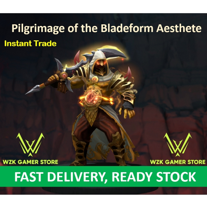 【Instant Stock】DOTA2 Pilgrimage of the Bladeform Aesthete (Full Set ...