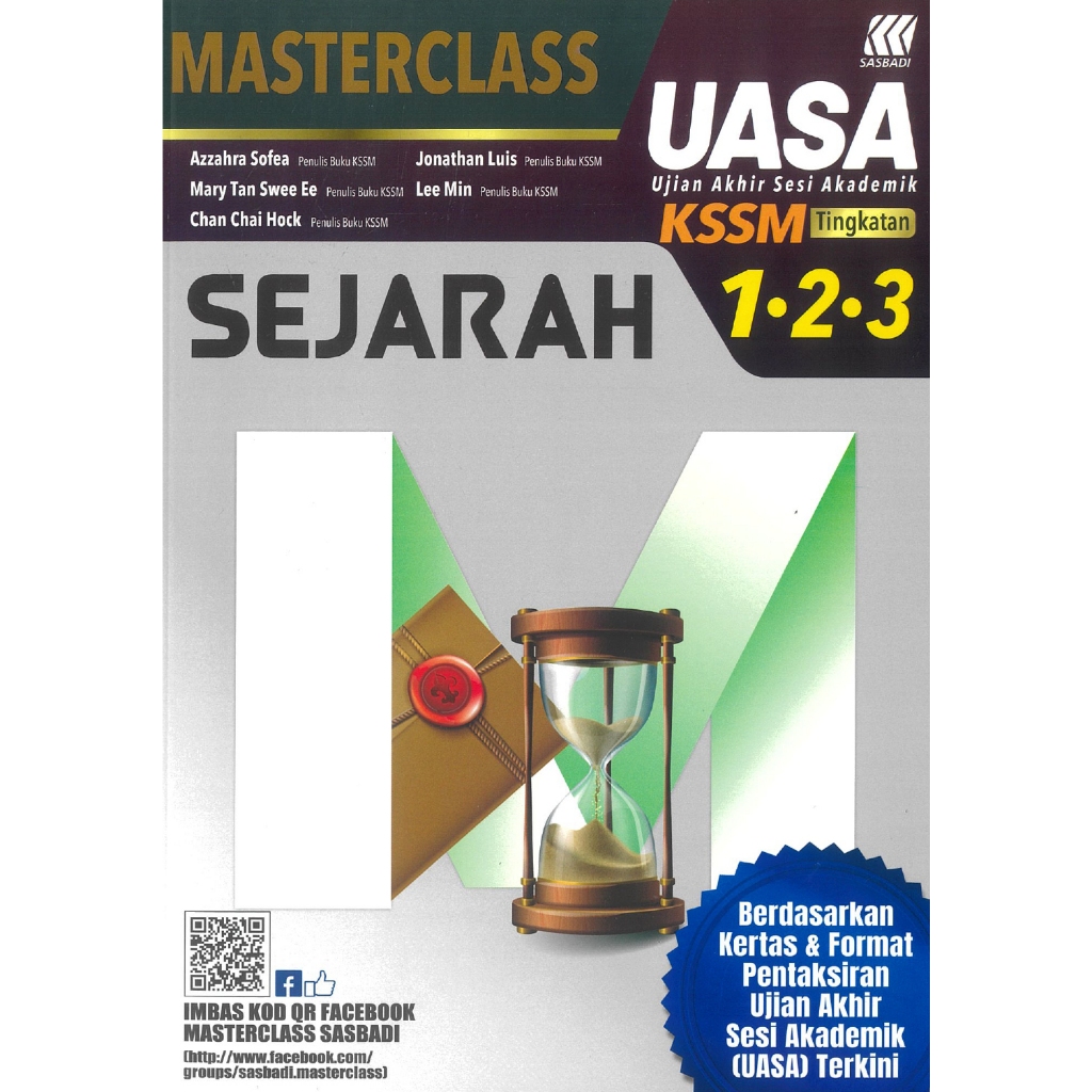 Sasbadi- Masterclass UASA KSSM Tingkatan 1. 2. 3 | Shopee Malaysia