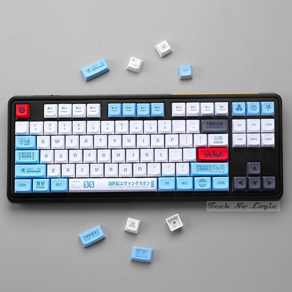 [KL STOCK] EVA 00 Evangelion 00 XDA Profile PBT Keycap Dye Sublimation ...