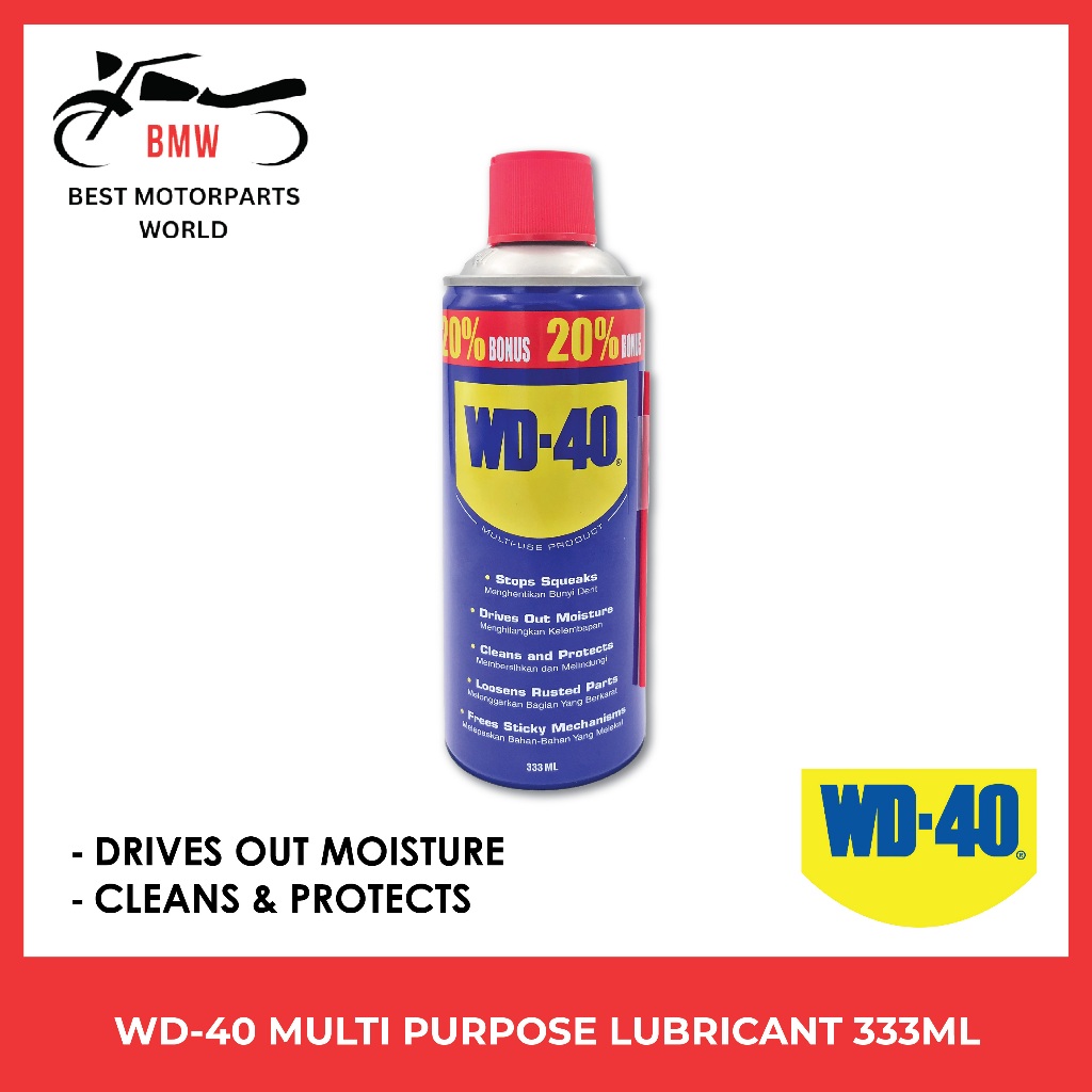 WD-40 AUTOMOTIVE Multi Purpose Lubricant (333ml) | Shopee Malaysia