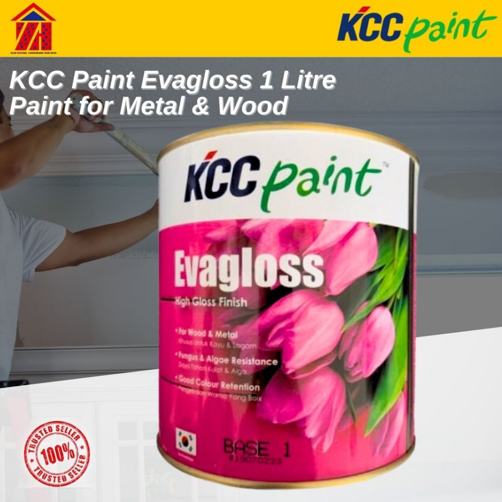 L MALL (Page 1/3)KCC Evagloss Oil Based Paint for wood/metal Cat Minyak ...