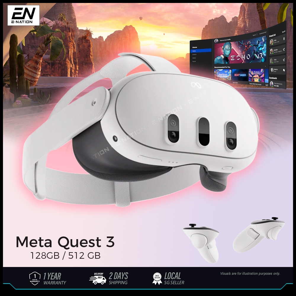 Meta Oculus Quest 3 | Oculus Quest 2 Advanced All-in-one Virtual ...