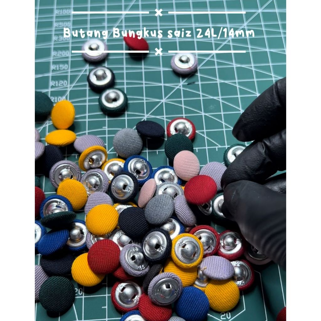 Butang Bungkus Saiz 24L /14MM 1PCS | Shopee Malaysia
