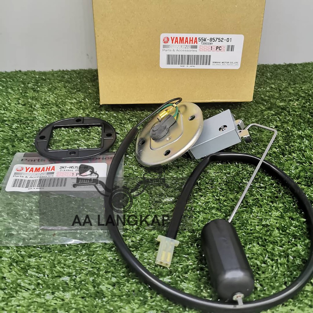 100% ORIGINAL YAMAHA RXZ tank Float Sender Unit Pelampung Pelampong ...