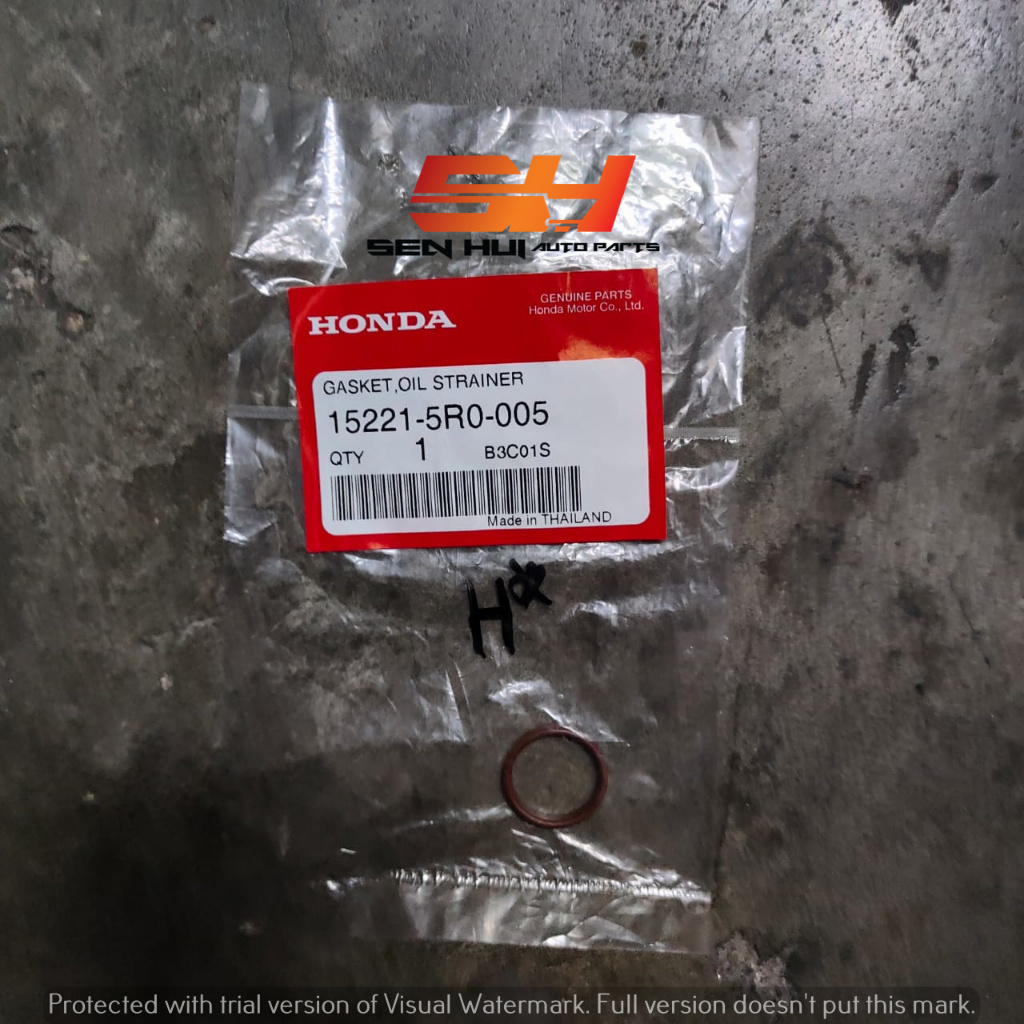 Honda City O RING oil pump strainer 15221-5R0-005 Genuine Part | Shopee ...