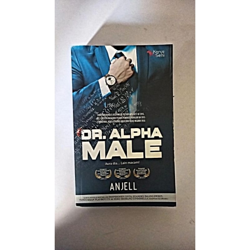 PRELOVED BOOK DR ALPHA MALE (SPINE PATAH & ADA DEFECT KT COVER BUKU & ADA MUKASURAT YANG HILANG ...