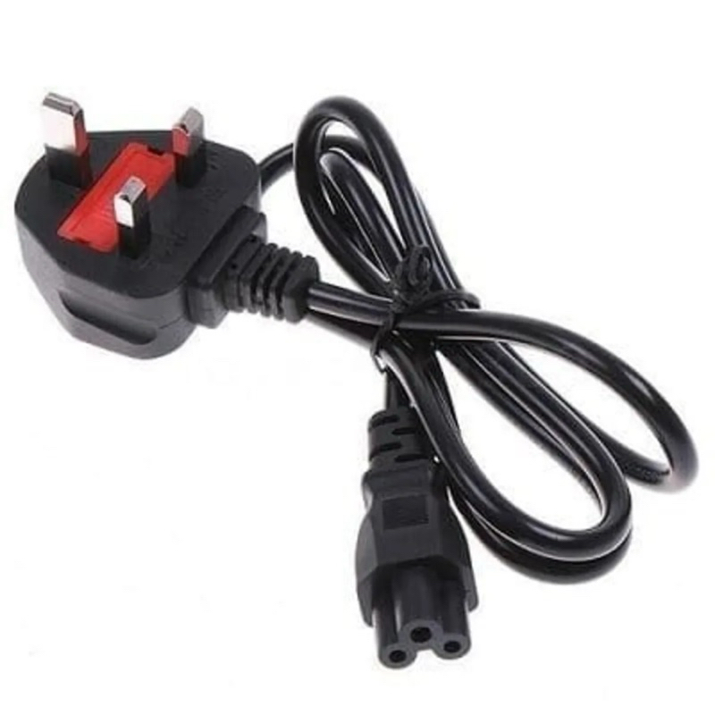 3 Pin Power Cord for Laptop with Fused POWER CABLE 3PIN laptop charger ...