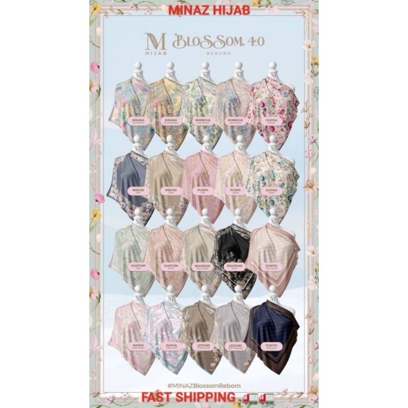 🔥🔥HOT VIRAL MINAZ BLOSSOM REBORN SERIES🔥🔥 EXTRA FREE GIFT 5PC BROOCH 🎁🎁💕💕 | Shopee Malaysia