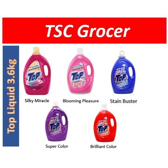 Sabun Top Detergent Liquid 3.6kg | Shopee Malaysia