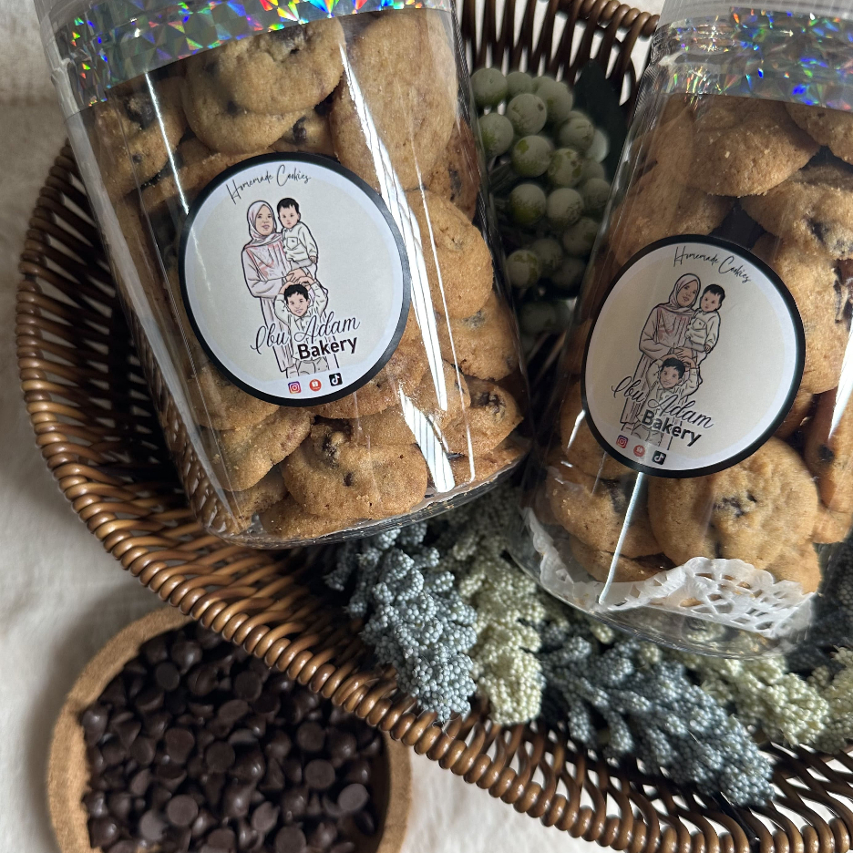 Chocolate Chip Cookies (Mini bites size) | Shopee Malaysia