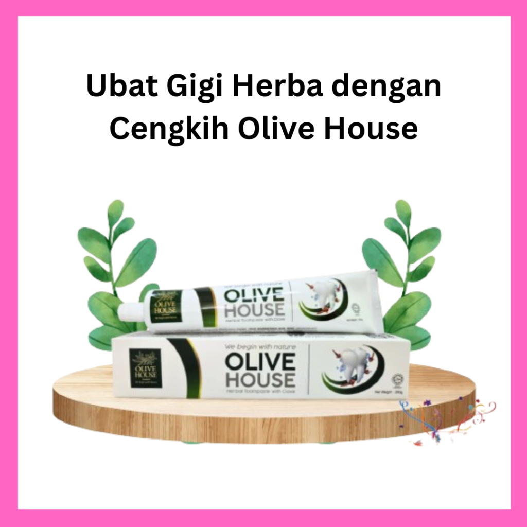 Ubat Gigi Herba Bunga Cengkih Olive House/ Ubat gigi Cengkih/Ubat gigi ...