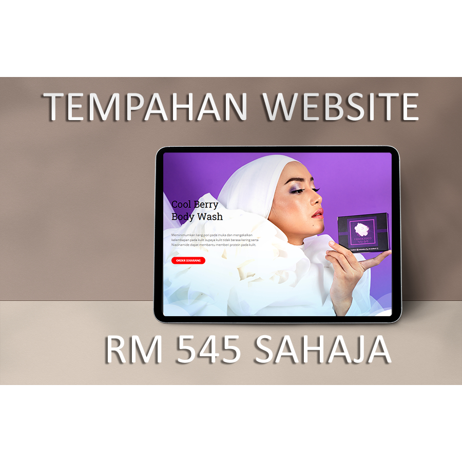 [PROFESSIONAL] Laman Web / Website Pro untuk Novice Jimat Masa & Tenaga RM 545 | Shopee Malaysia