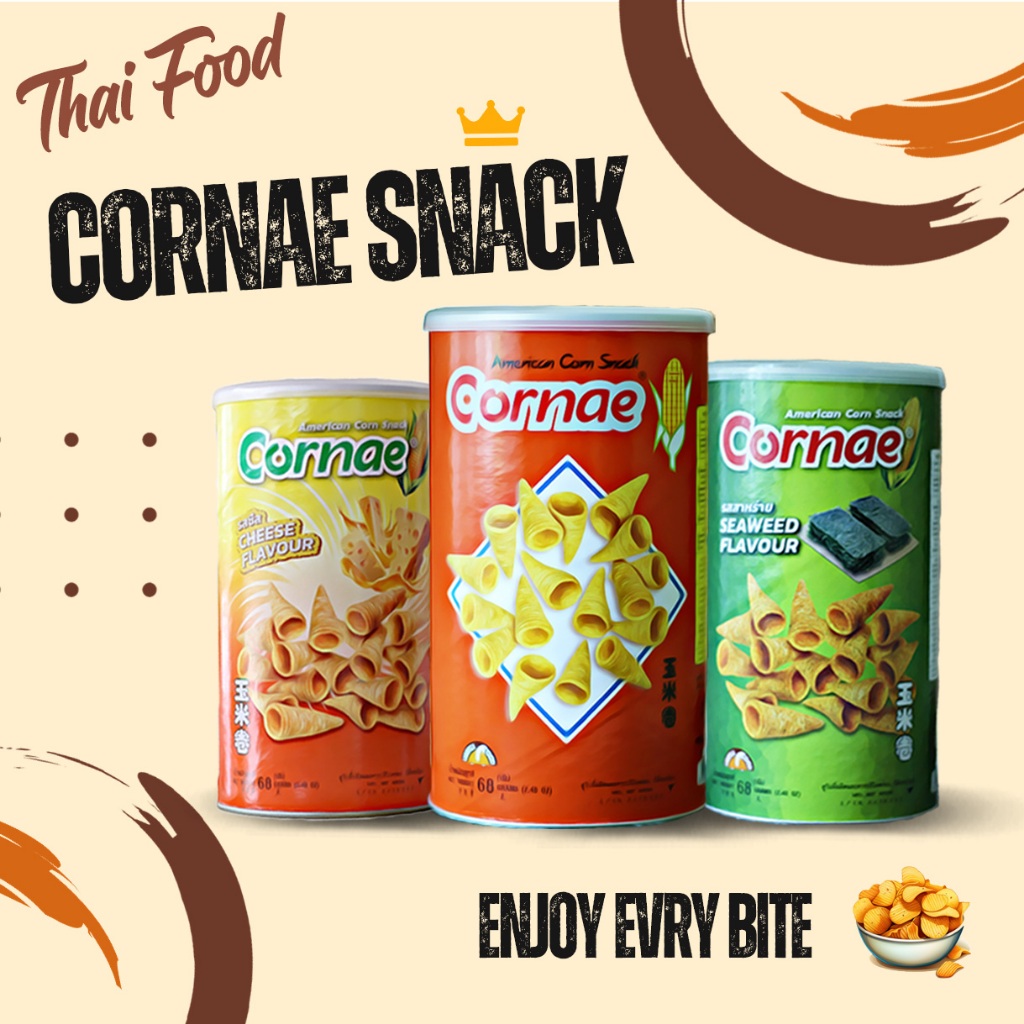 Cornae Corn Snacks 68g Thai snack🔥 | Shopee Malaysia