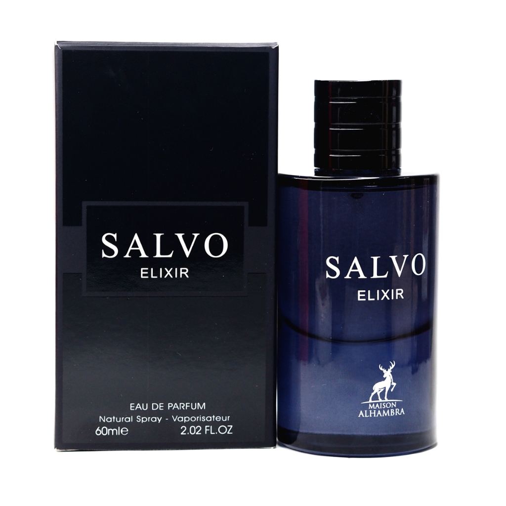 Salvo Elixir EDP Perfume by Alhambra for Unisex 60ml , Minyak Wangi ...