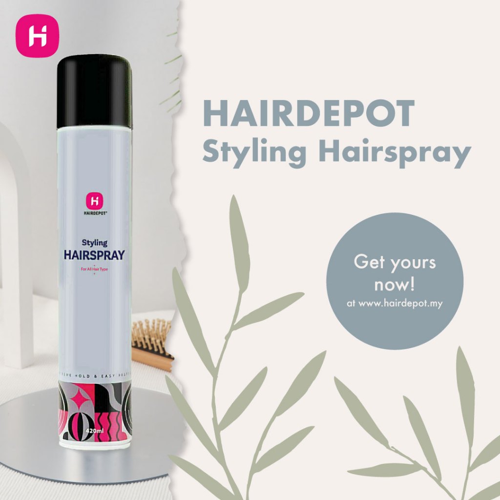 HAIRDEPOT Styling Hair Spray 420ml (*For West Malaysia Only*) | Shopee ...