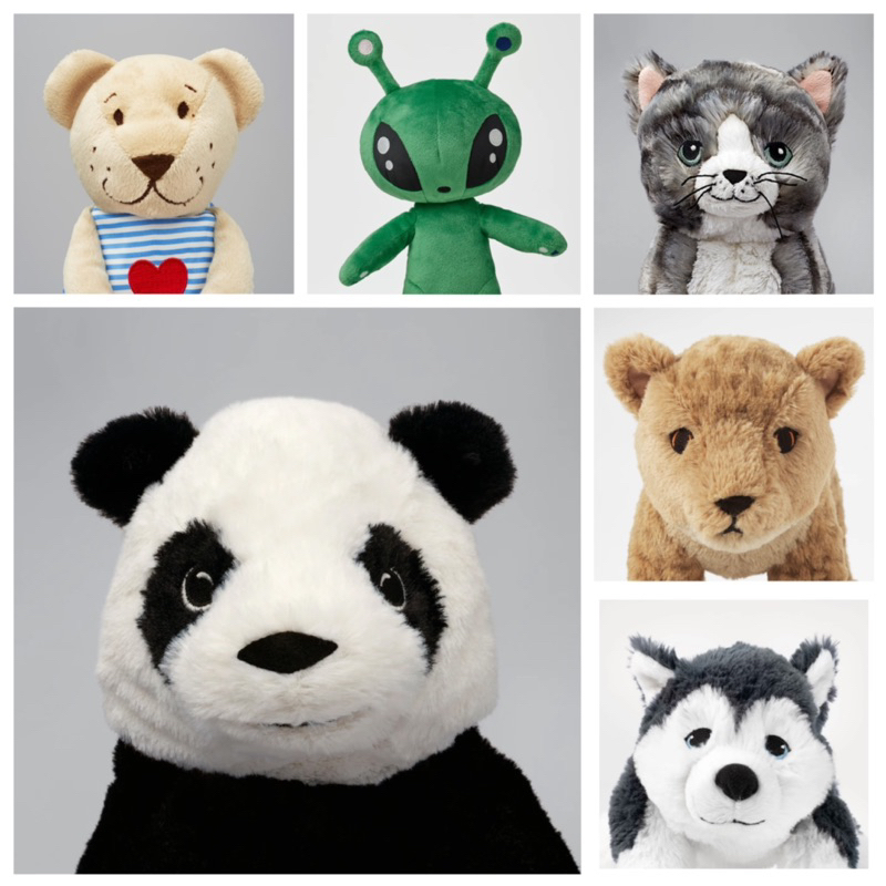 IKEA FABLER BJORN/KRAMIG/LILLEPLUTT/LIVLIG/DJUNGELSKOG/AFTONSPARV Soft ...